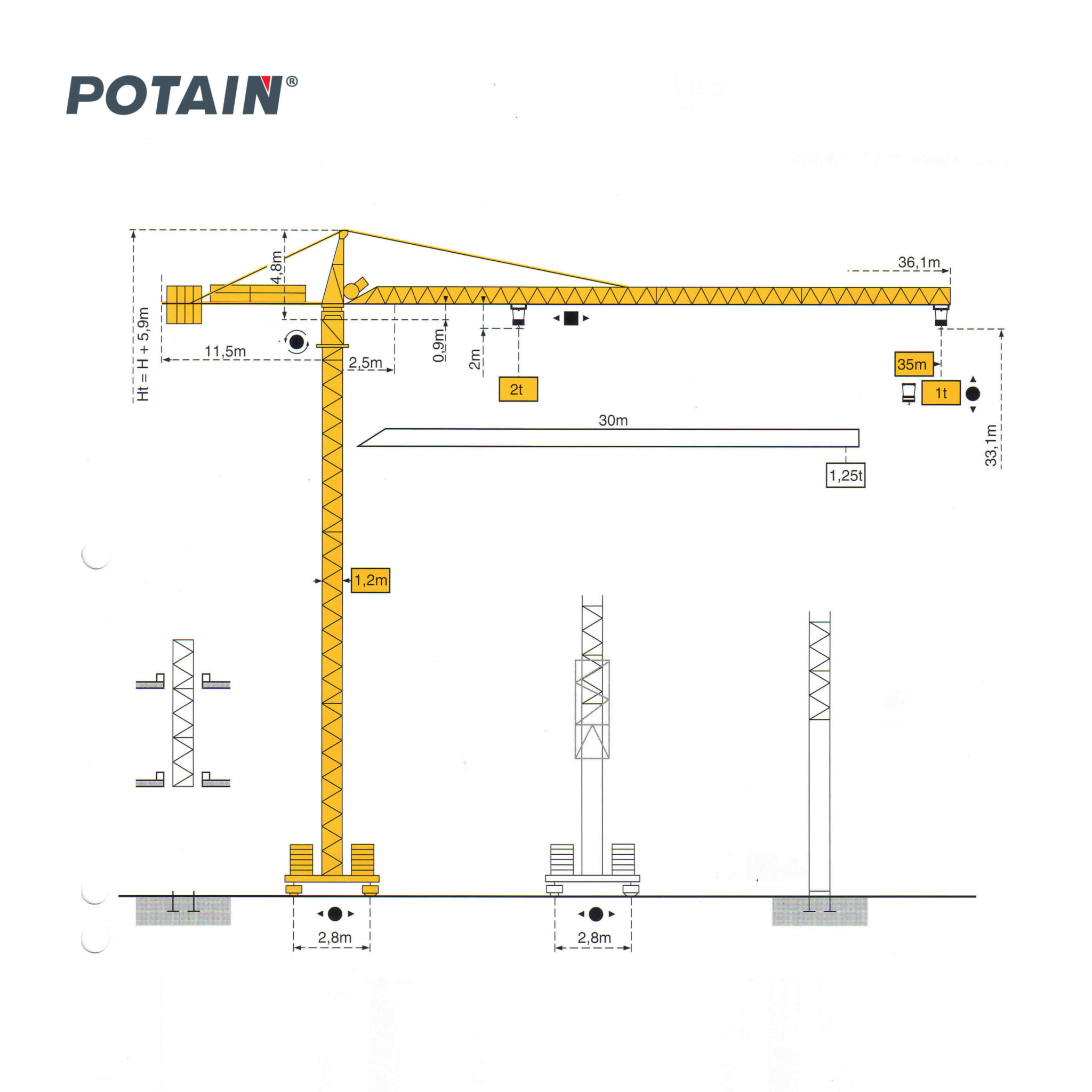 Potain MC 45 • Socilva