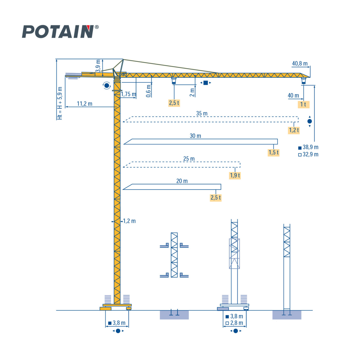 Potain MC 50 A • Socilva